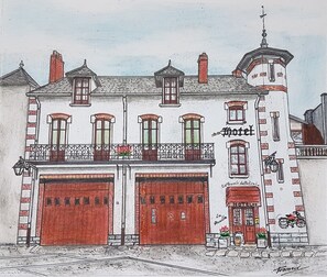 Fachada da propriedade