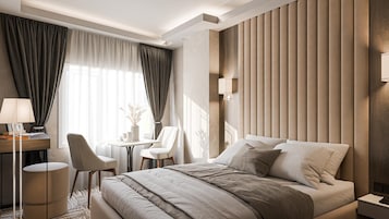 Quarto Standard | Lençóis italianos Frette, roupa de alta qualidade