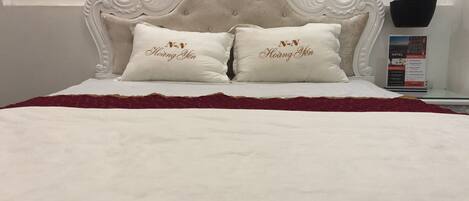 Wi-Fi de cortesia, roupa de cama