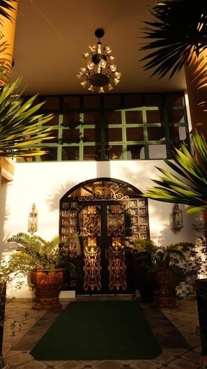 Entrada da propriedade