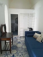 Quarto Triplo Comfort, vista para o mar (Stair Access Only) | Camas extra