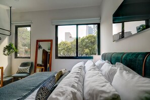Apartamento, para não fumantes | 1 quarto, Wi-Fi de cortesia, roupa de cama
