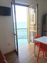 Estúdio, vista para o mar | Vista do quarto