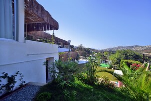 Vista para o jardim