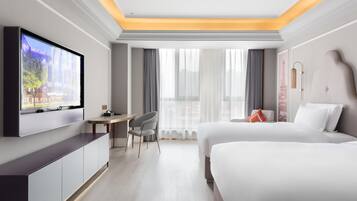 Privilege, Quarto, 2 camas de solteiro | Frigobar, cofres nos quartos, ferros/tábuas de passar roupa