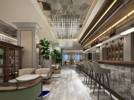Sala de estar do lobby