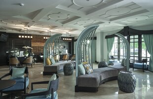 Sala de estar do lobby