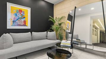 Sala de estar do lobby