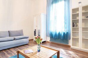 Apartamento, 1 quarto, para não fumantes | Sala de estar