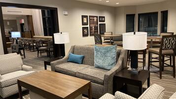 Sala de estar do lobby