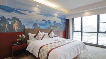 Roupa de cama fornecida