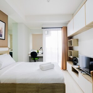 Quarto | 1 quarto, roupa de cama