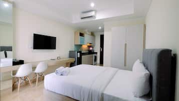 Quarto | 1 quarto, secretária, Wi-fi grátis, roupa de cama fornecida