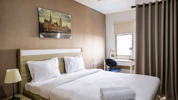 Quarto | 1 quarto, roupa de cama fornecida