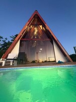 Cabana de Madeira Deluxe | Roupa hipoalergénica, Wi-fi grátis, roupa de cama fornecida 