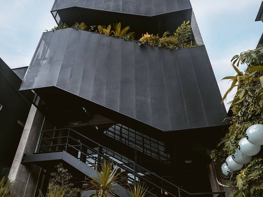 Fachada da propriedade