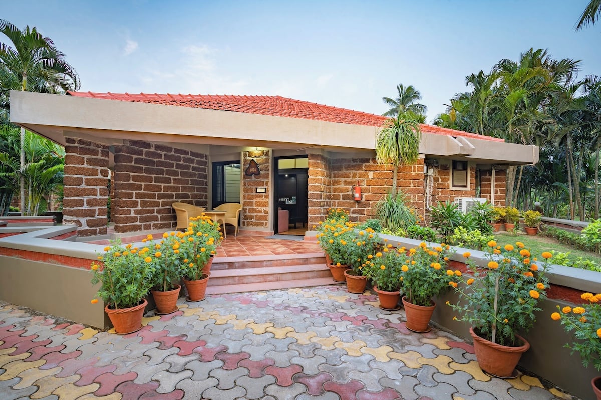 Villa Executiva, vista para o jardim | 1 quarto, cofre no quarto, quartos insonorizados