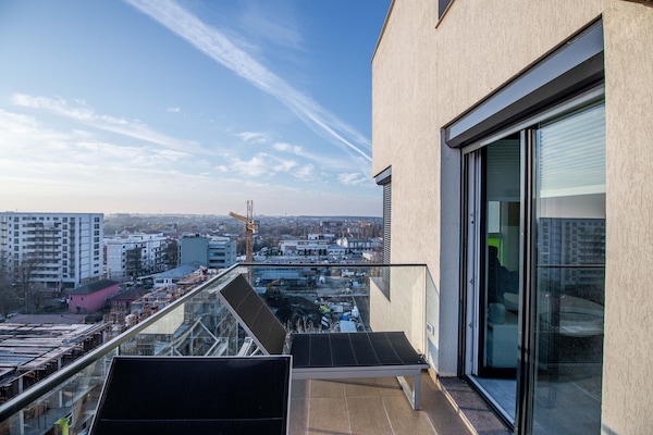 Apartamento de Luxo | Vista da varanda