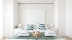 Apartamento, 1 quarto, vista para o pátio (Stella Marina) | Secretária adequada para computadores portáteis 