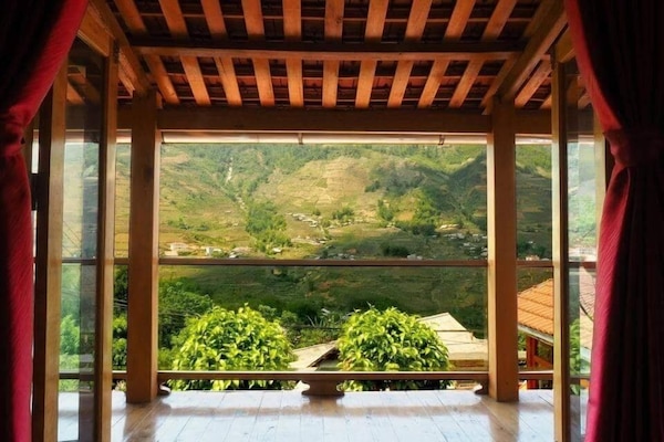Vila design | Vista do quarto