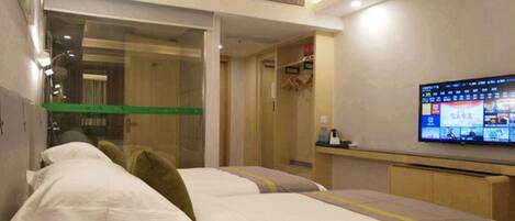 Quarto duplo luxo | 10 quartos, roupas de cama premium