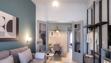 Apartamento conforto, 1 quarto, para não fumantes (apt.27-102) | 2 quartos, roupas de cama premium, individualmente decorados