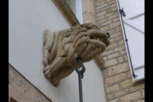 Detalhe da fachada