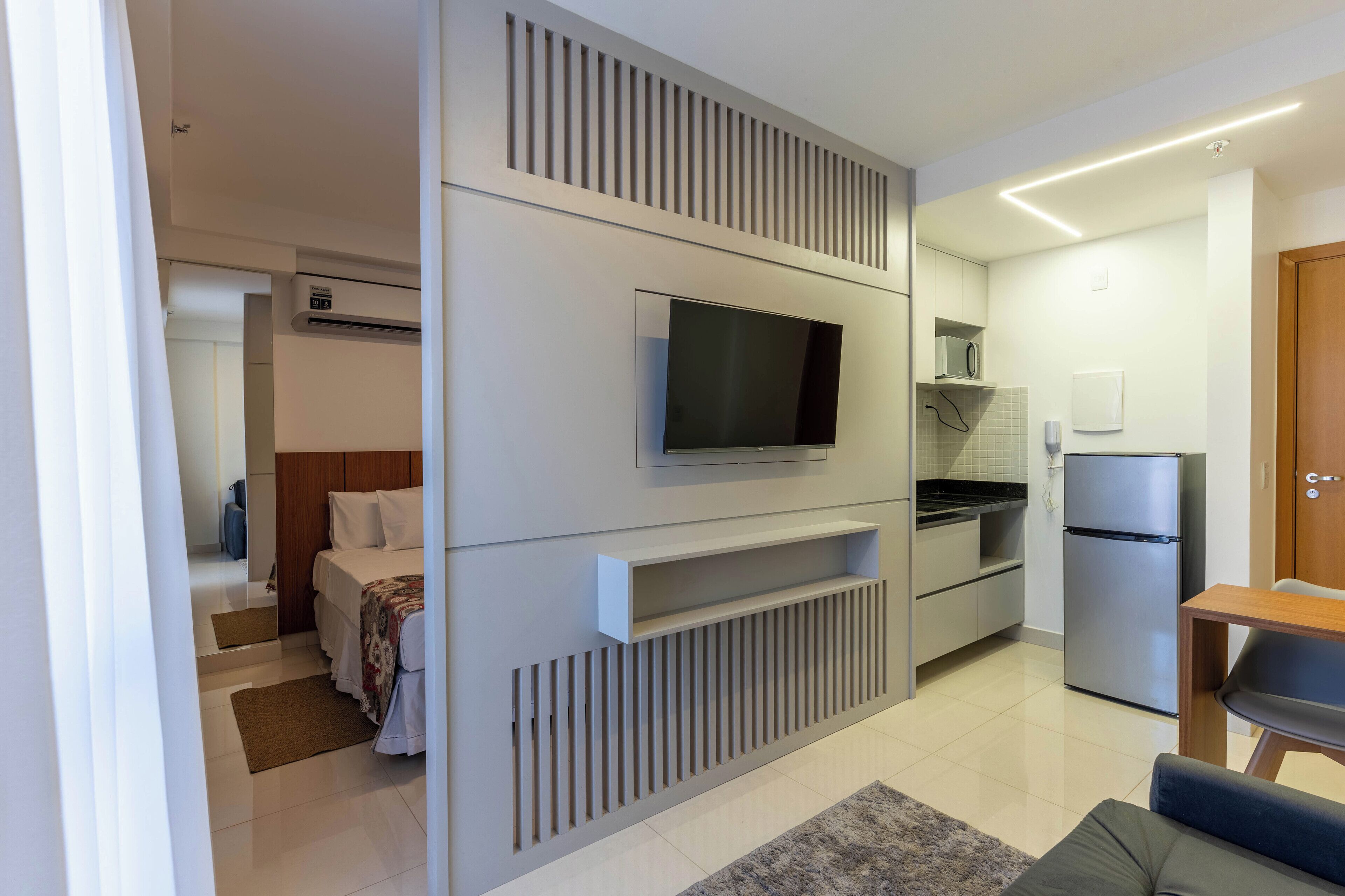 Quarto superior | Área de estar | TV de tela plana