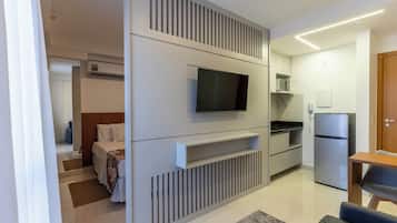 Quarto superior | Área de estar | TV de tela plana