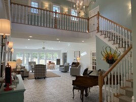 Sala de estar do lobby