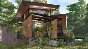 Fachada da propriedade