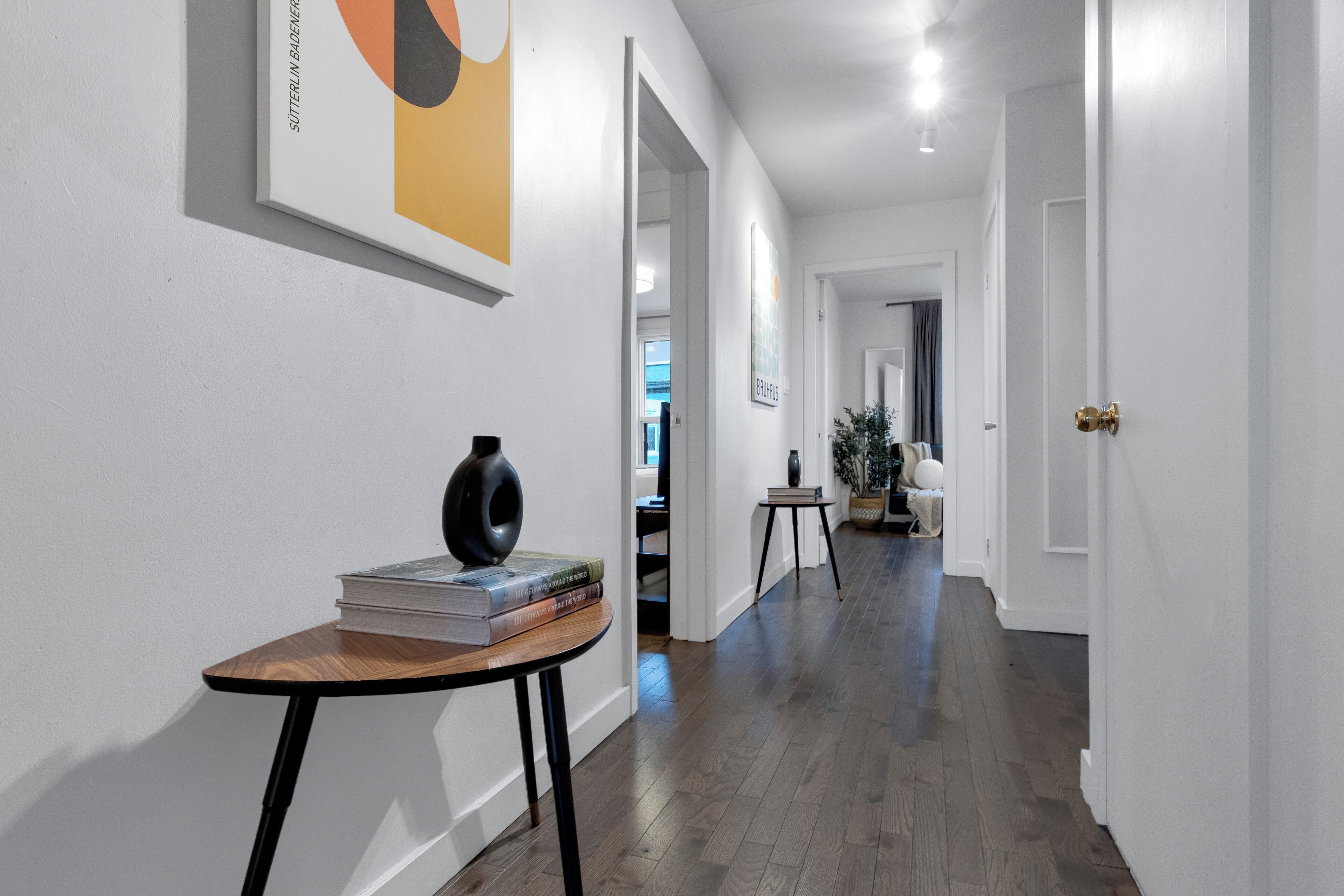 Quarto triplo premium, 3 quartos, aceita animais de estimação (Avenue Central Suite 1277) | 3 quartos, roupas de cama de algodão egípcio, roupas de cama premium