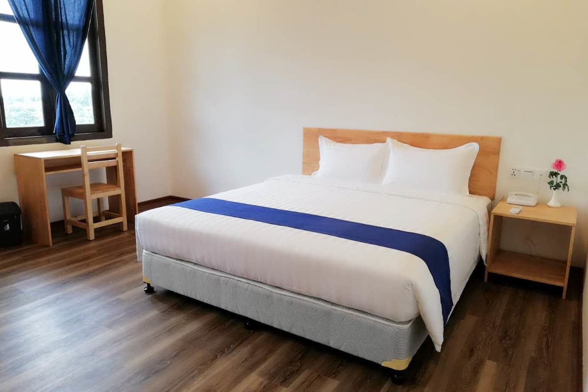 Quarto Duplo Deluxe | Minibar, Wi-fi grátis, roupa de cama fornecida