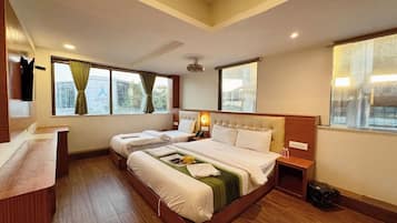 Quarto Deluxe | Cofre no quarto, camas desdobráveis, Wi-fi grátis