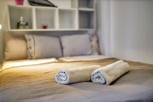 Apartamento urbano (1) | Espaço de trabalho para notebook, cortinas blackout, Wi-Fi de cortesia