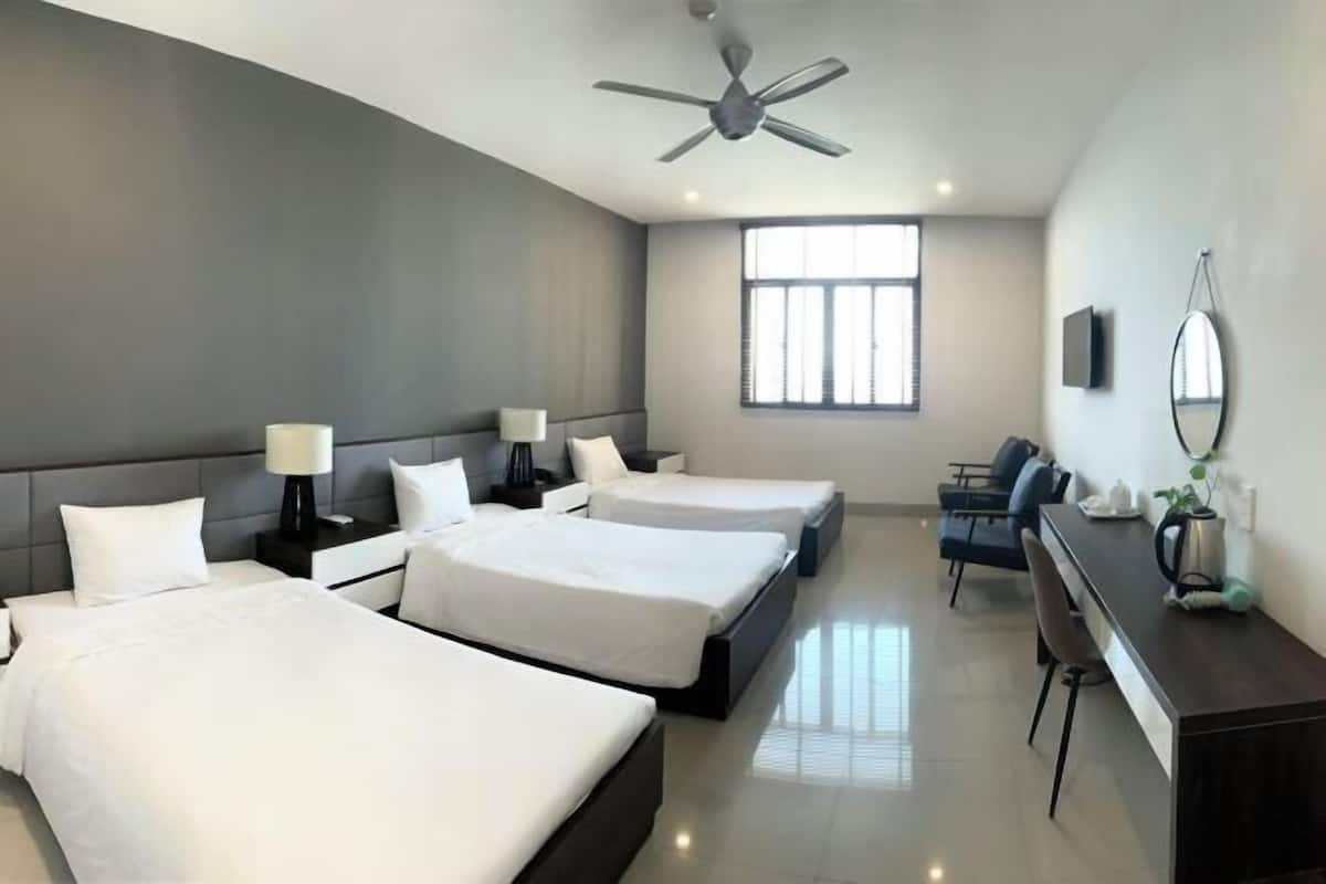 1 quarto, frigobar, individualmente decorados