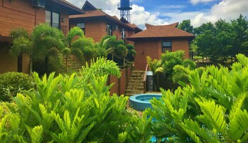 Vista para o jardim