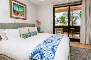 Apartamento em Condomínio Fechado (BE 1A Absolute 2BR Oceanfront Luxury ) | 2 quartos, roupa de cama fornecida 