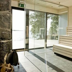 Sauna seca, tratamentos corporais, aromaterapia, bandagem corporal