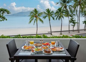 Café da manhã com buffet todos os dias (THB 550 por pessoa) 