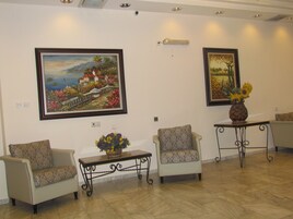 Sala de estar do lobby