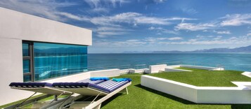 Cobertura superluxo (Seascape) | Vista para praia/oceano