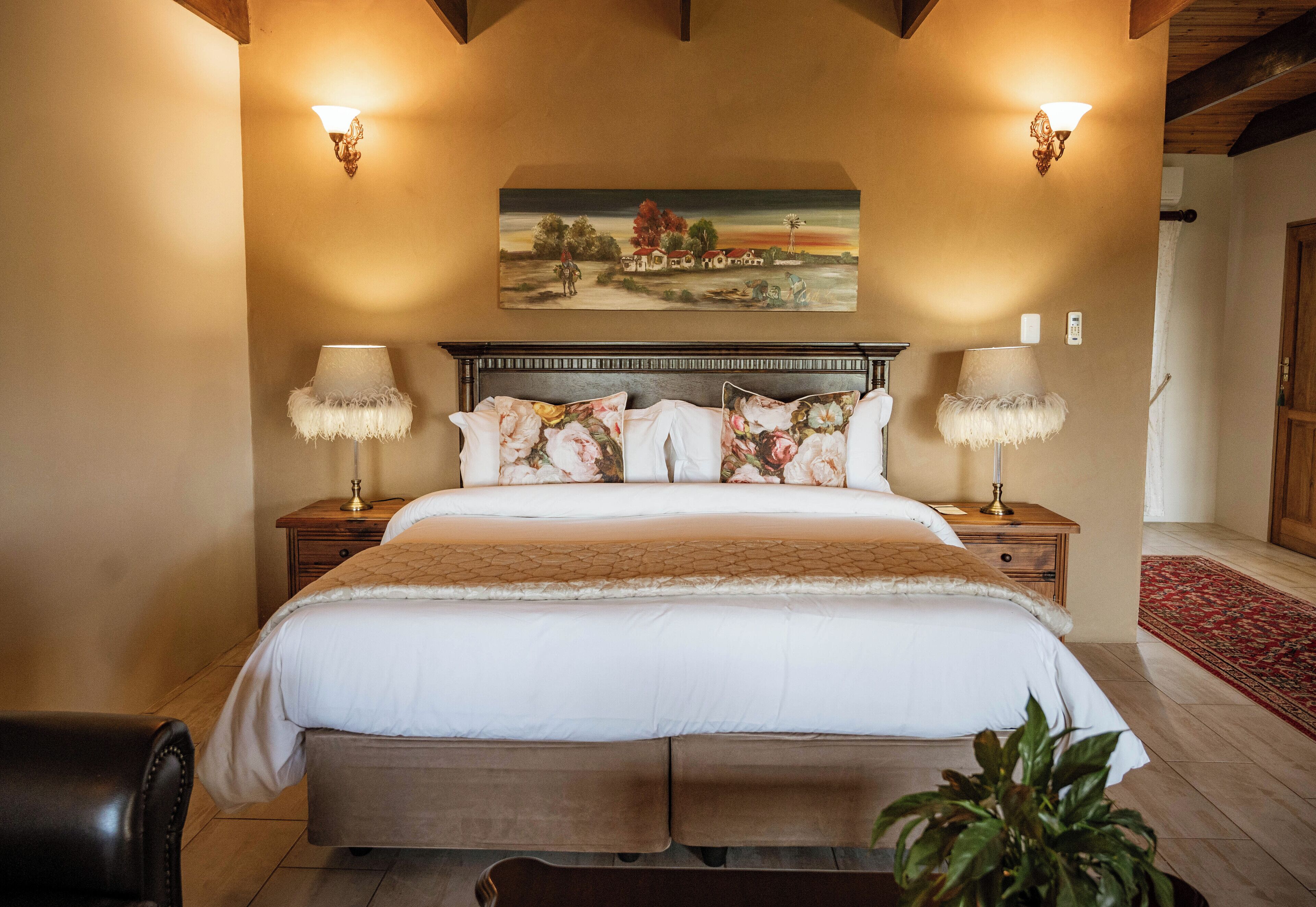 Suite Deluxe | Minibar, cofre no quarto, com decoração personalizada 