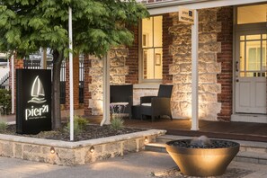 Fachada da propriedade