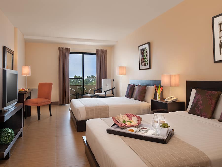 Quarto Premier (Free Activities) | Roupa de alta qualidade, camas de colchão pillowtop, minibar