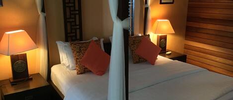 Villa | 1 quarto, roupa de alta qualidade, minibar, cofre no quarto