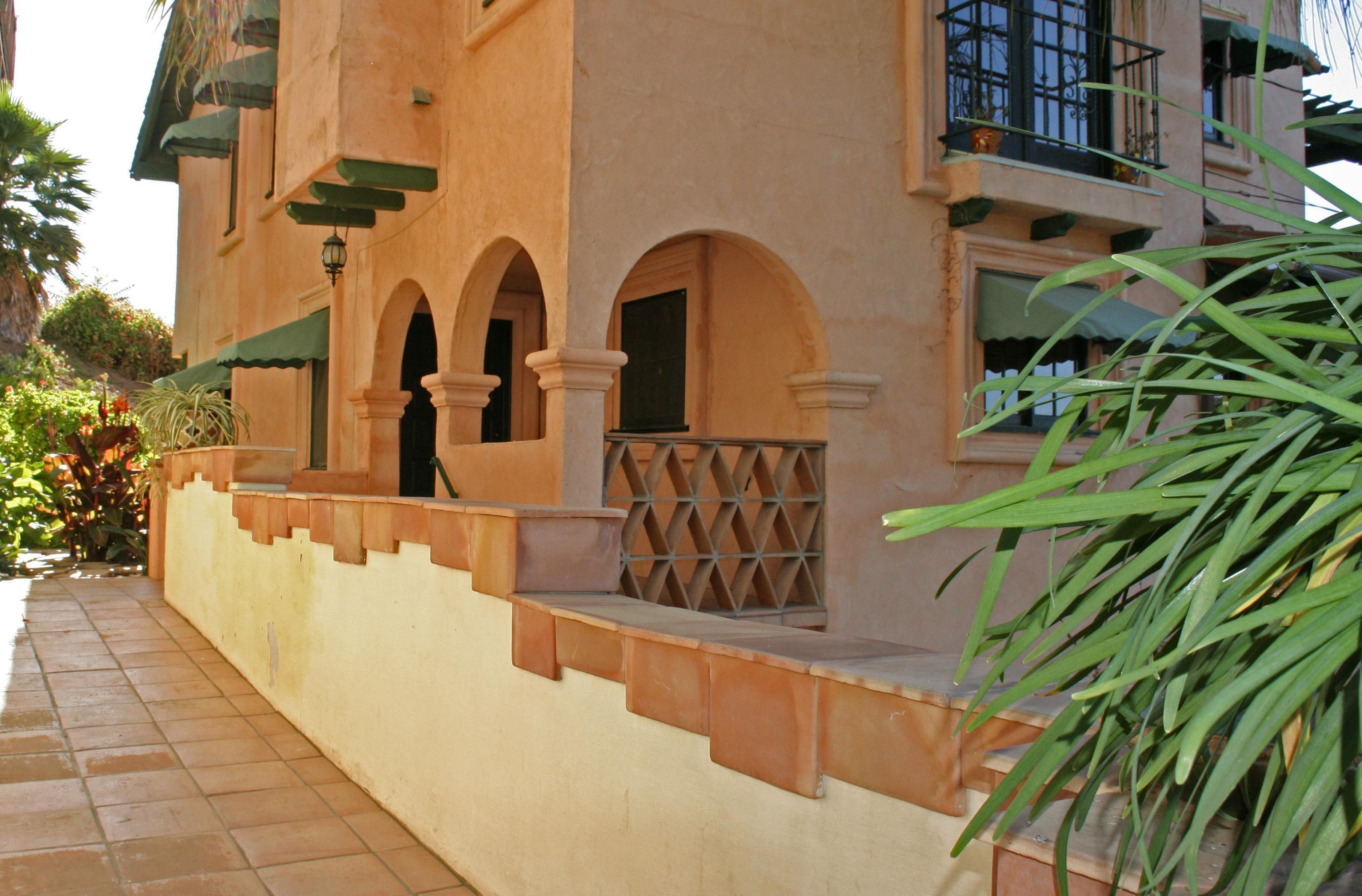 Entrada do alojamento