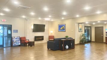 Sala de estar do lobby