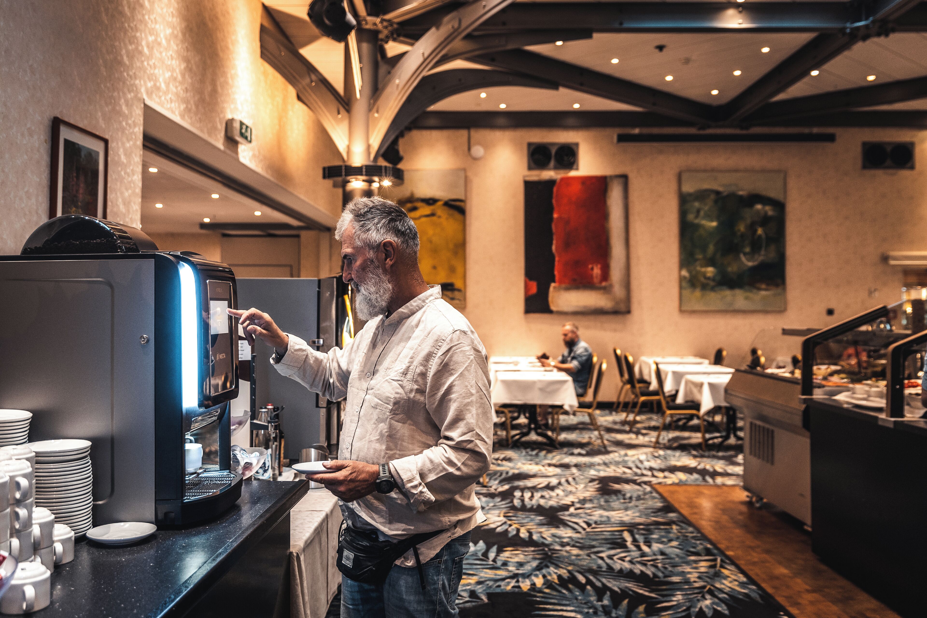 Pequeno-almoço tipo buffet diário (19 EUR por pessoa) 