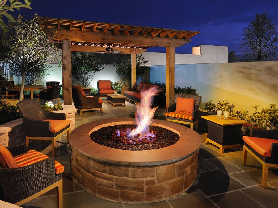 Vista da propriedade